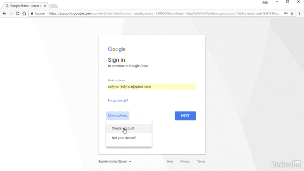 Accessing Google Sheets with your account - Artistudio