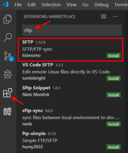 VSCode Extension : SFTP - Code faster deploy your site with CTRL+S - Artistudio